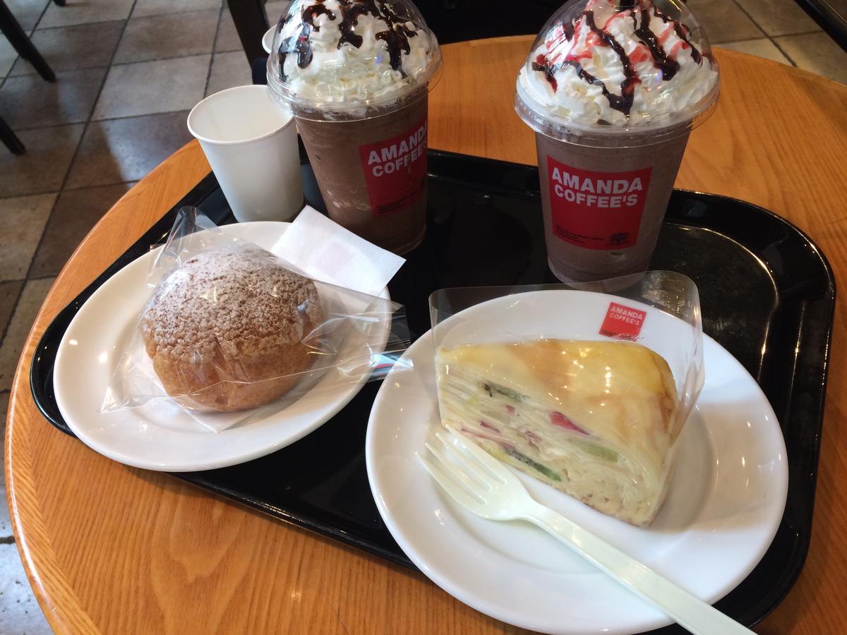 【クックドア】AMANDA COFFEE＆DINING 大街道店